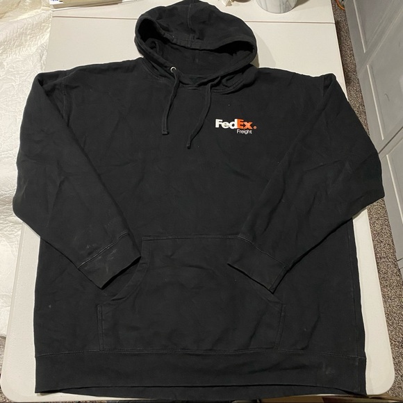 FedEx | Shirts | Fedex Freight Mens Hooded Sweatshirt | Poshmark